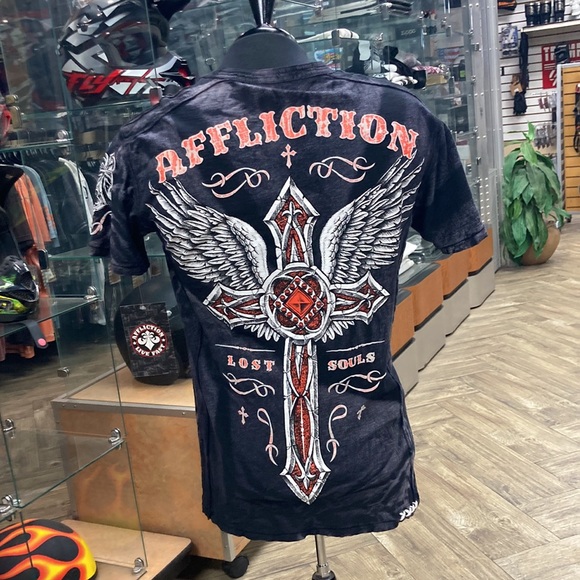 Affliction | Shirts | Afflictioncentrifugal Mens Shortsleeve Tshirt ...